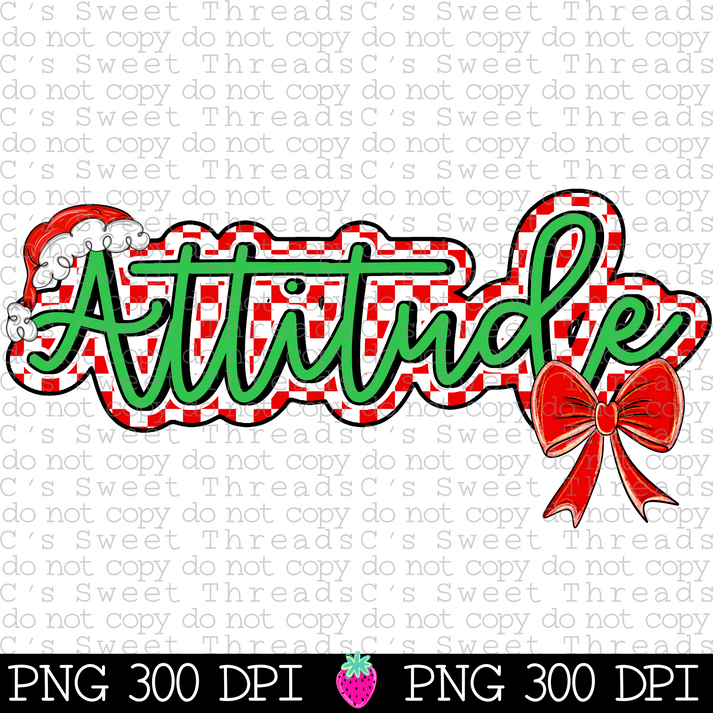 Attitude Christmas Checker – c’ssweetthreads